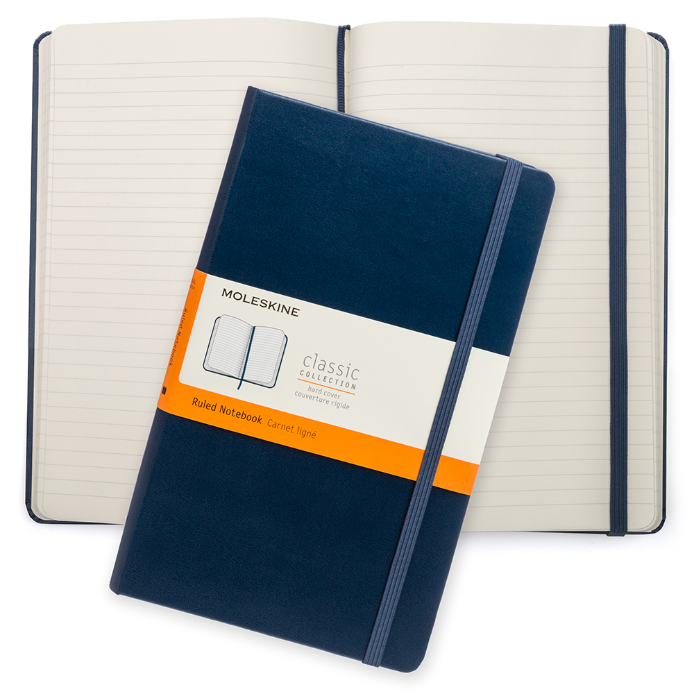 Moleskine - Classic Hard Cover Ruled Notebook | Peter's of Kensington