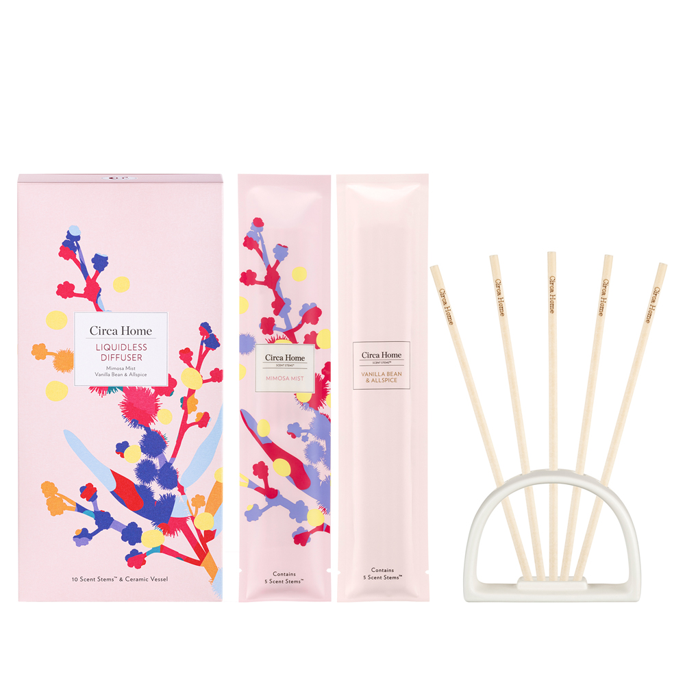 Circa Home - Mimosa Mist Liquidless Diffuser Set | Peter's of Kensington