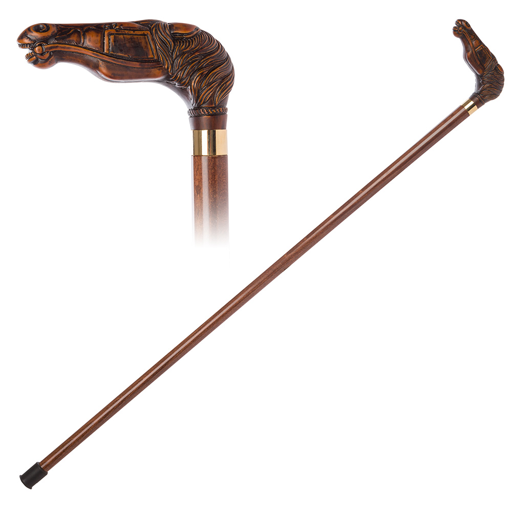 Classic Canes - Brown Horse Cane | Peter's of Kensington