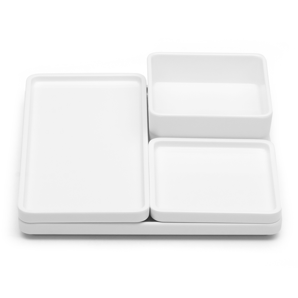 Pantone - Classic Mood Food Tray Set Blanc de Blanc 4pce | Peter's of ...