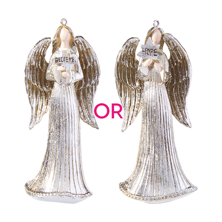 Raz - Christmas In Paris Angel Ornament | Peter's of Kensington