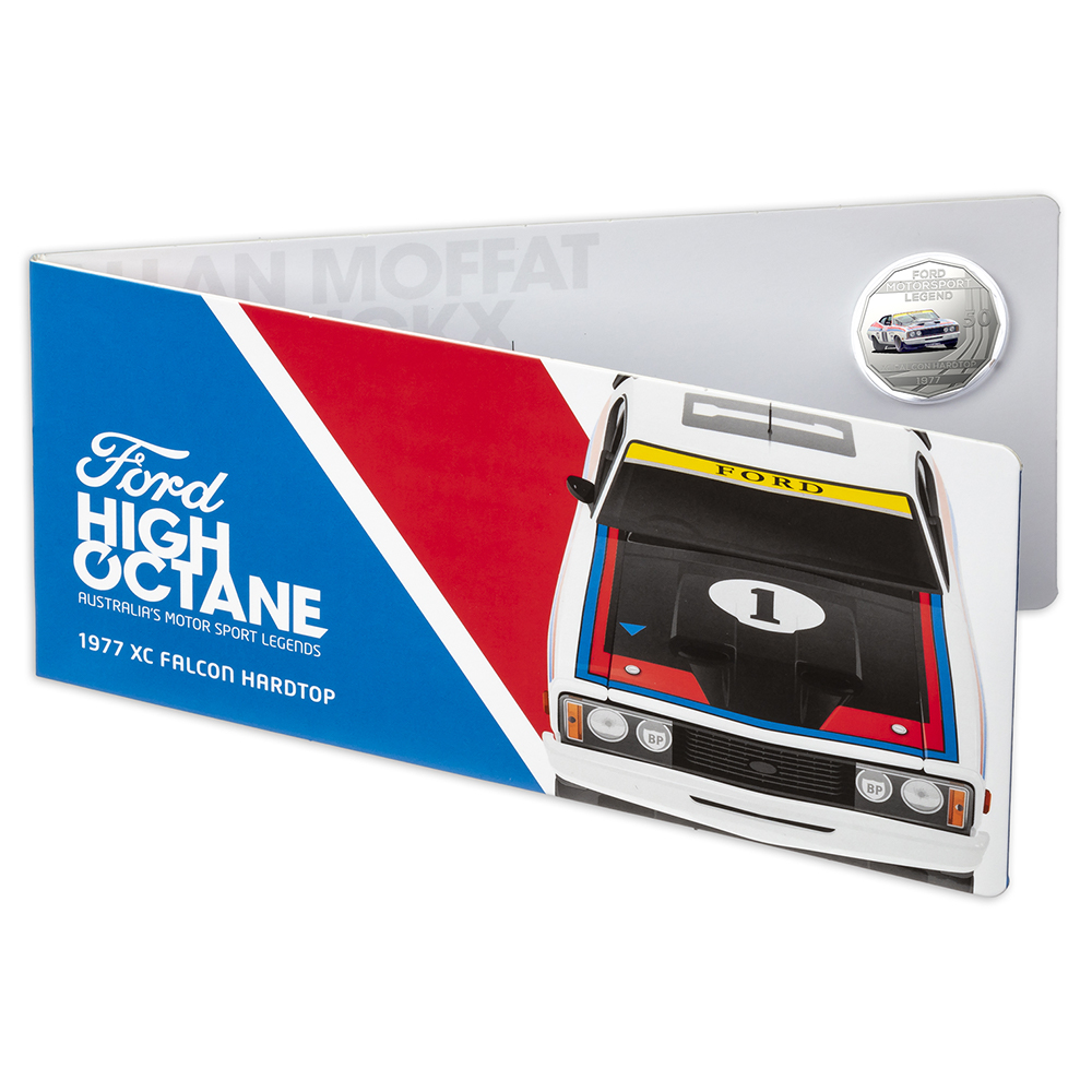 Royal Australian Mint - High Octane Ford 1977 XC Falcon Hardtop 50c ...