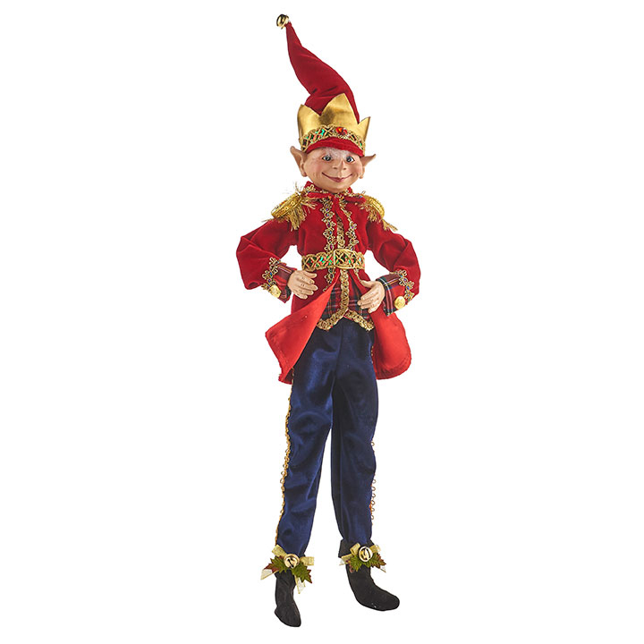 Raz - Nutcracker Traditions Posable Elf | Peter's of Kensington