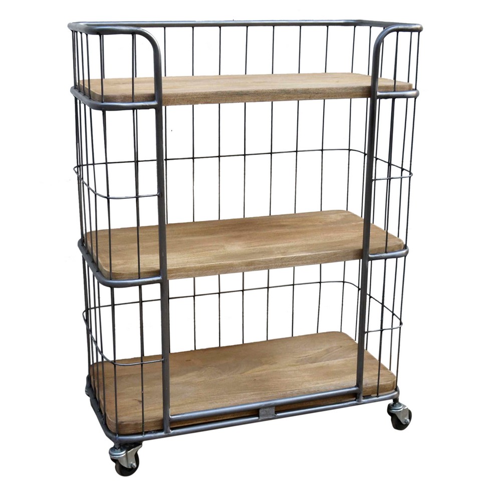 Design Arc Furniture - Tall Movable Industrial Bookshelf (Slim) | Peter ...
