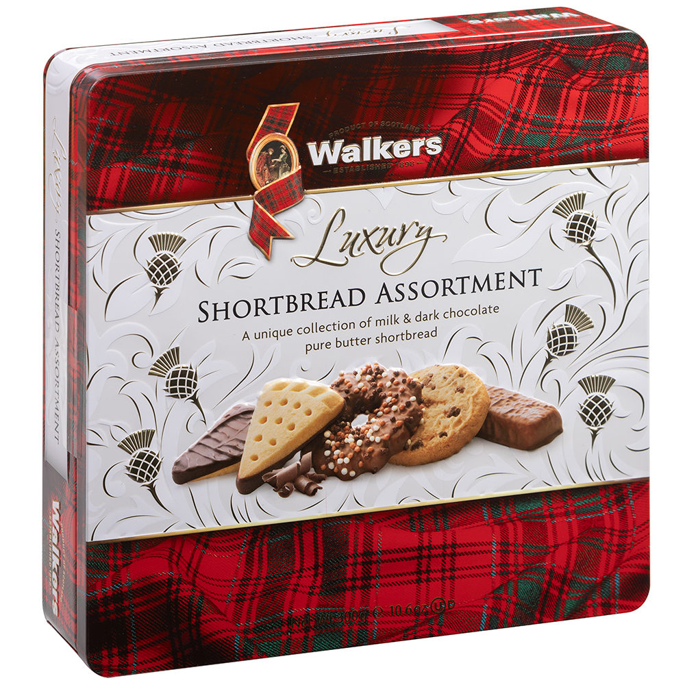 Walkers - Luxury Shortbread Assortment Tin 300g | Peter's of Kensington
