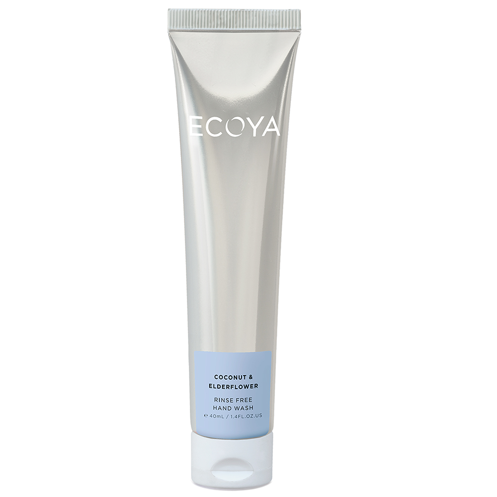 Ecoya - Coconut & Elderflower Rinse Free Hand Wash 40ml | Peter's of ...