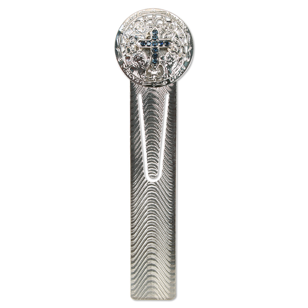Vatican Library Collection - Silver Gospel Cross Bookmark | Peter's of ...
