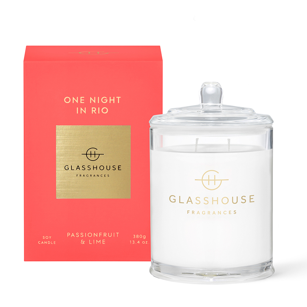 Glasshouse - One Night In Rio Candle | Peter's of Kensington