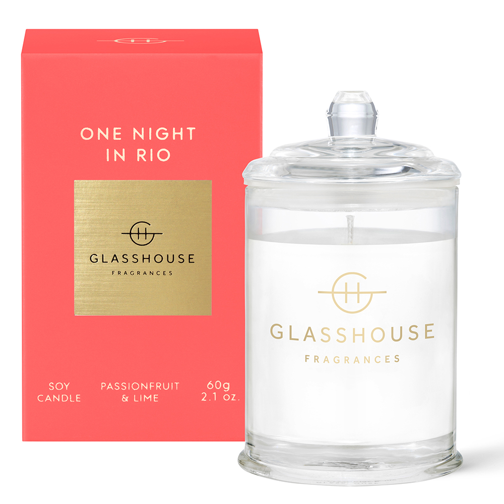 Glasshouse - One Night In Rio Candle | Peter's of Kensington