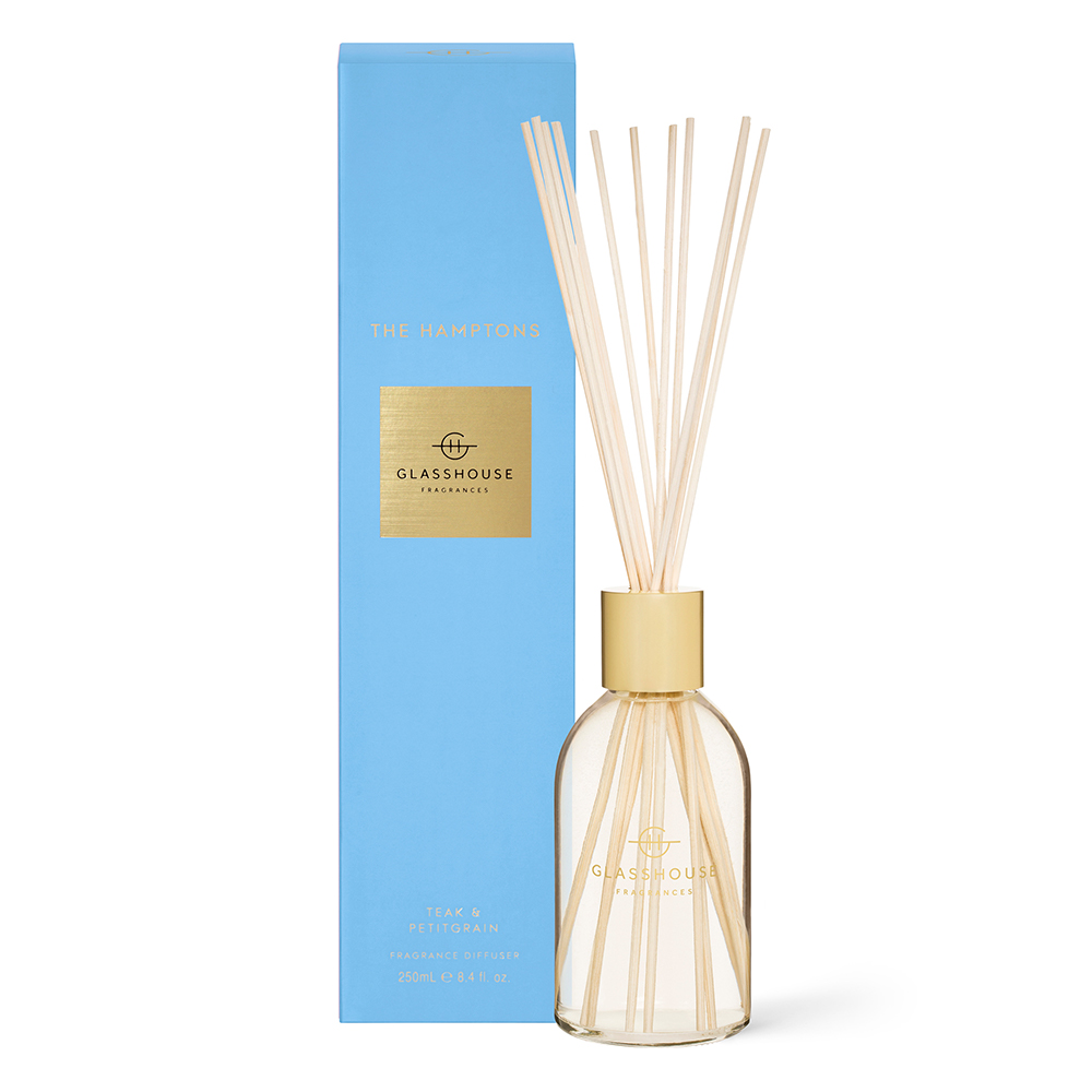 Glasshouse - Reed Diffuser The Hamptons 250ml | Peter's of Kensington