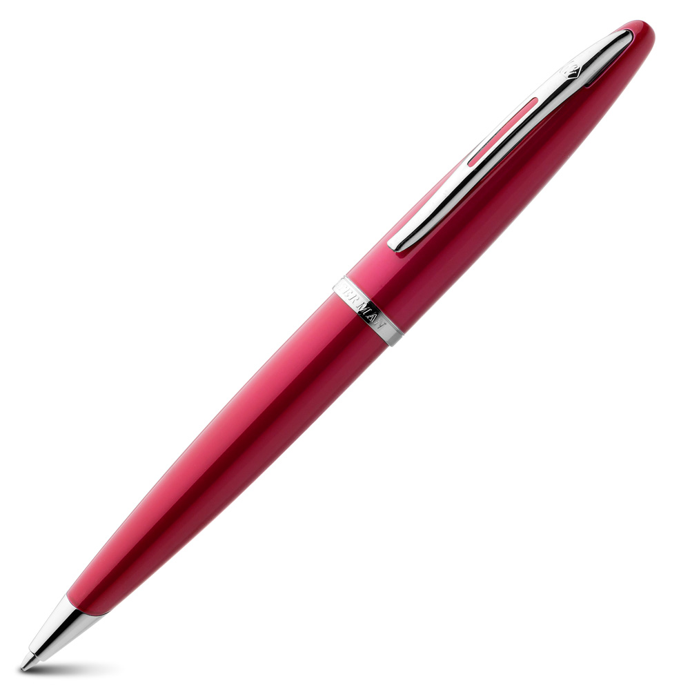 Waterman - Carene Glossy Red Ballpoint Pen | Peter's of Kensington