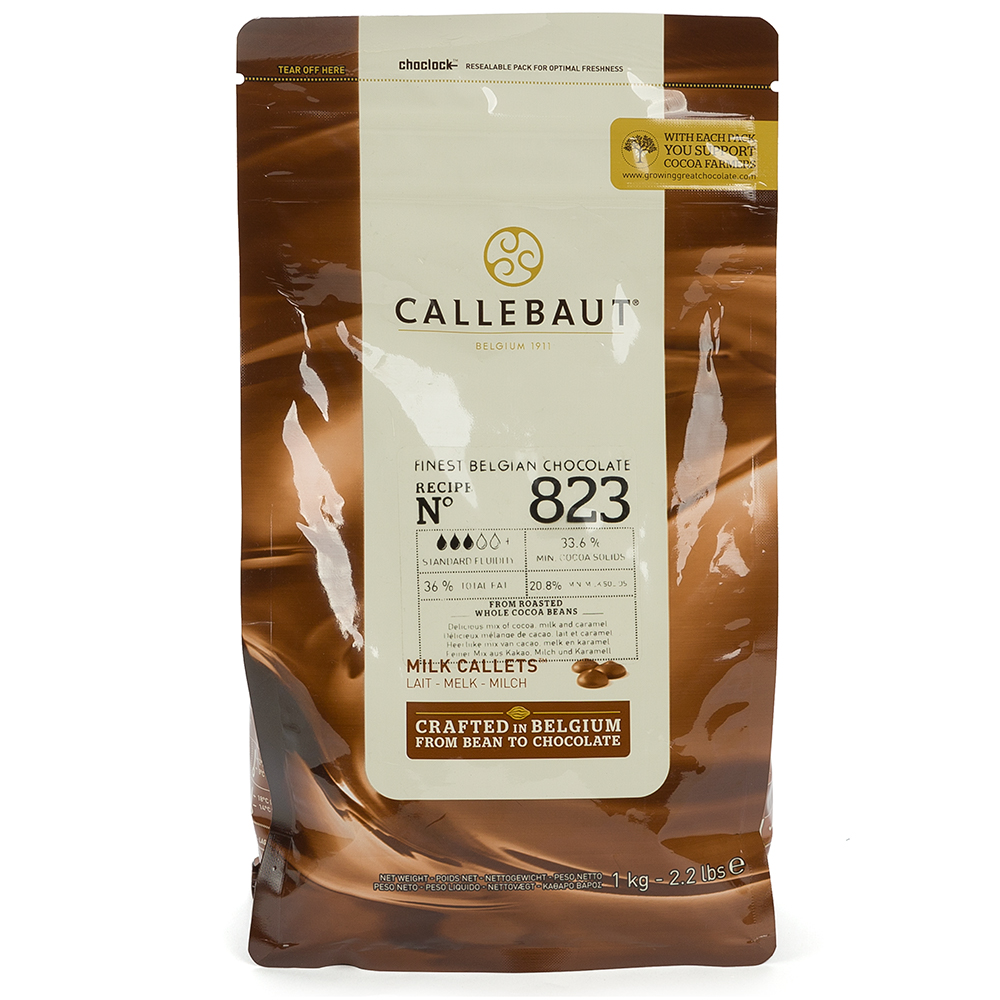 Callebaut - Belgian Milk Chocolate Callets 1kg | Peter's of Kensington
