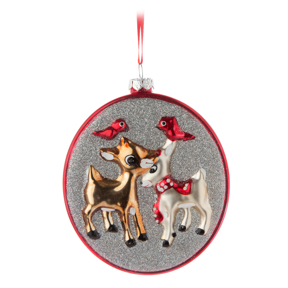 Christmas - Rudolph & Clarice Ornament | Peter's of Kensington