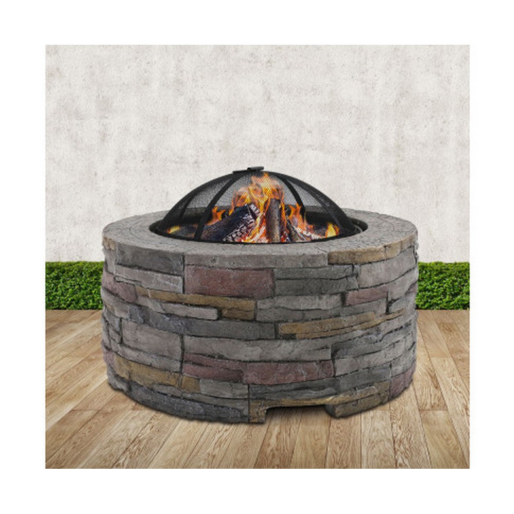 Fotya - Fire Pit Outdoor Table Charcoal | Peter's of Kensington