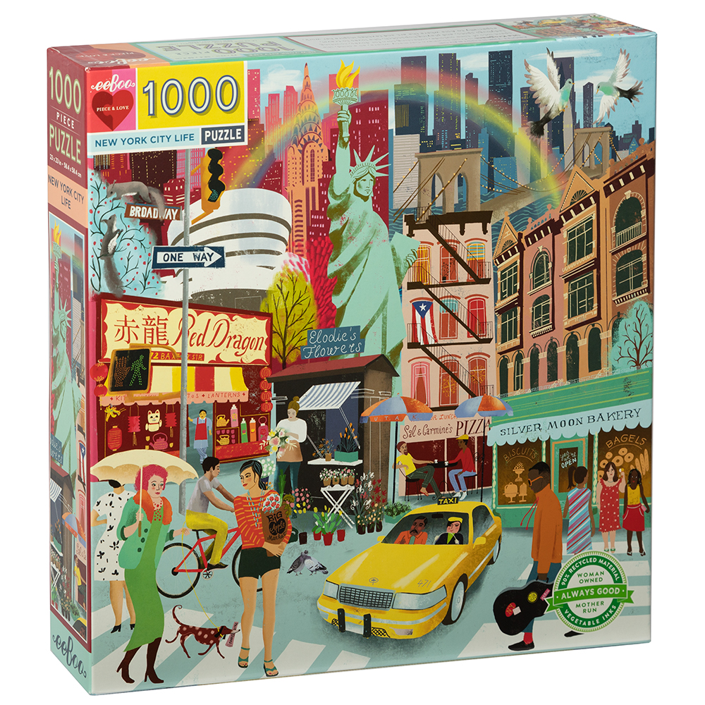 eeBoo - New York City Puzzle 1000pce | Peter's of Kensington