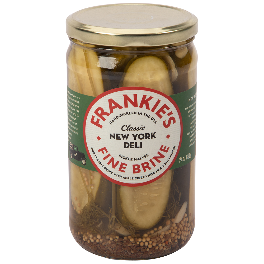 Frankie's Fine Brine - Classic New York Deli Pickle 680g | Peter's of ...