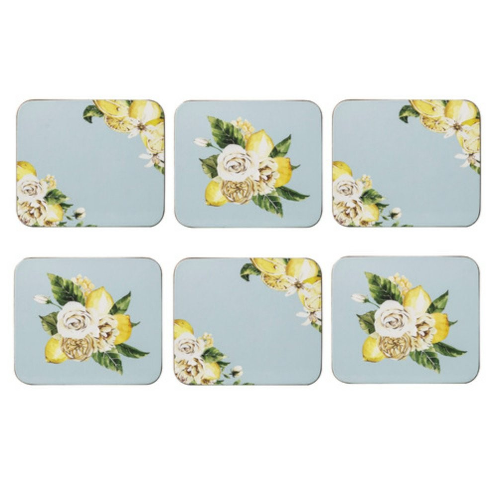 Ashdene - Citrus Blooms Coaster Set 6pce | Peter's of Kensington