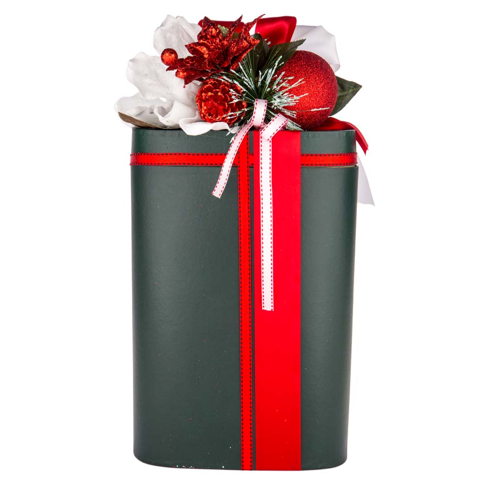 Boz - Nostalgic Green Oval Christmas Hamper | Peter's of Kensington