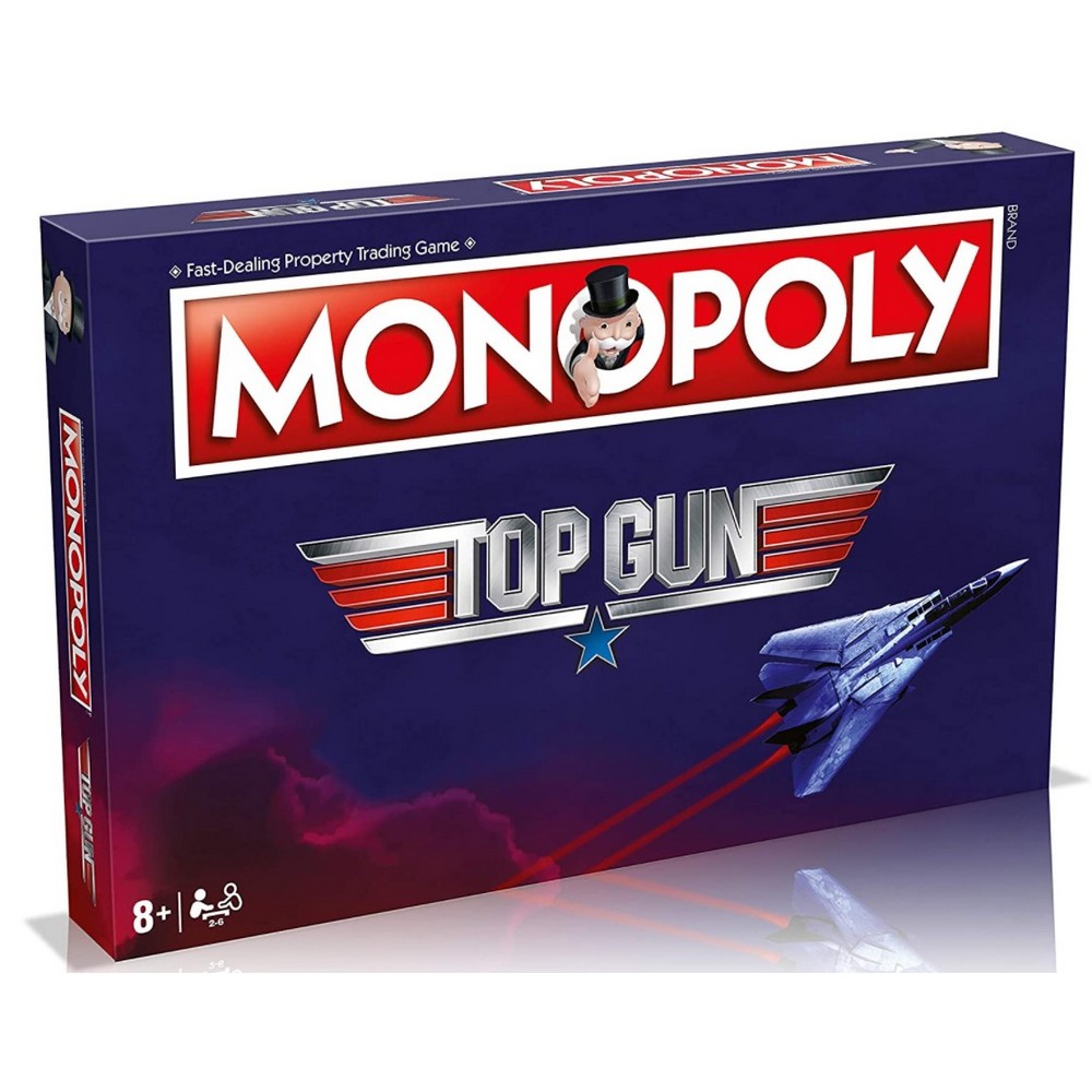 Games - Top Gun Edition Monopoly Board Game | Peter's of Kensington