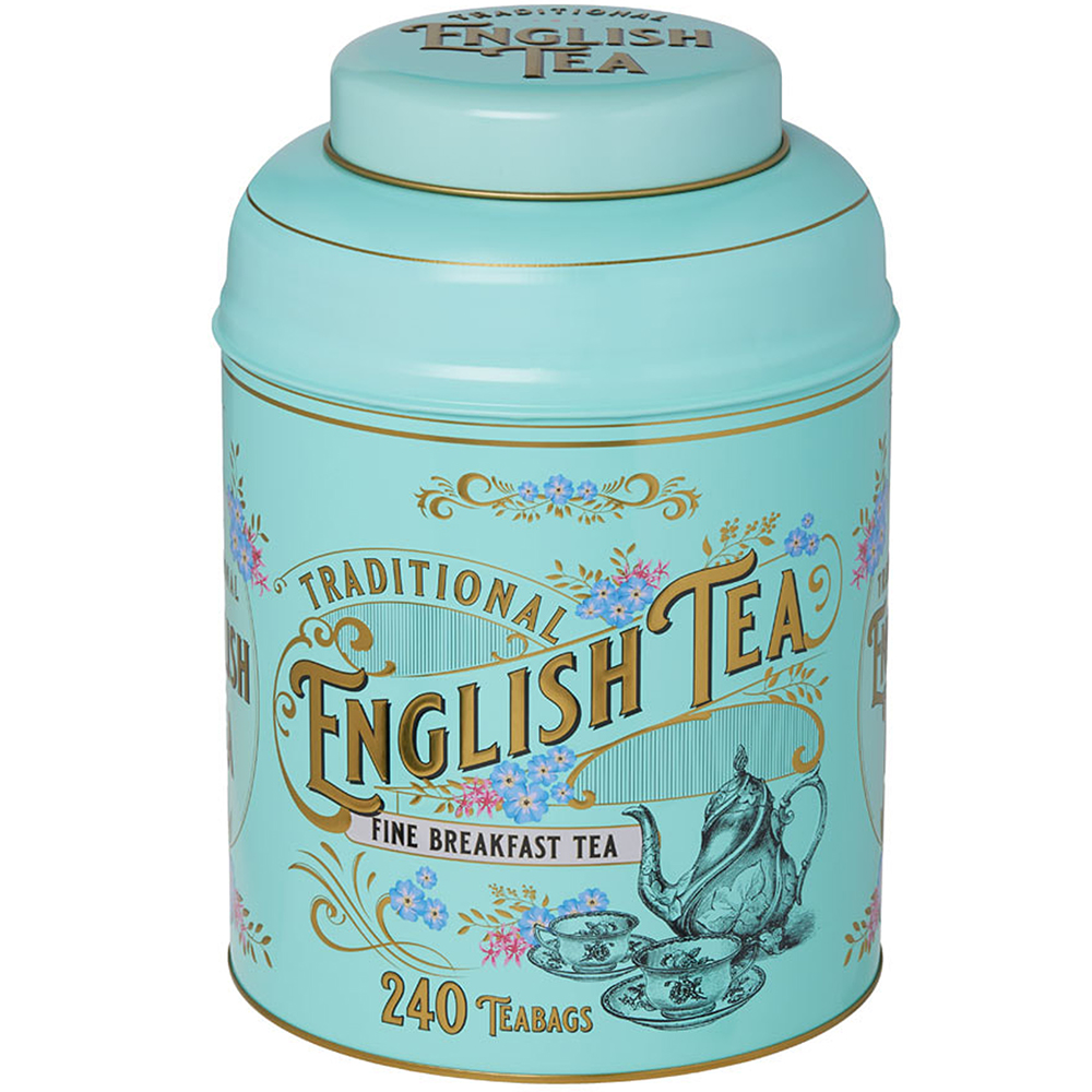 New English Teas Limited - English Fine Breakfast Tea Tin 240pk | Peter ...