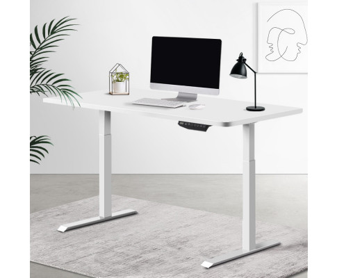 Home Office Design - Electric Table Riser 120cm White | Peter's of ...