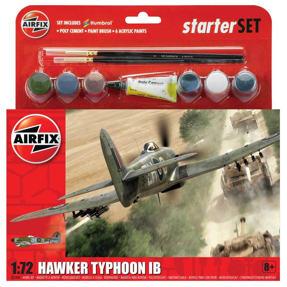 Airfix - Hawker Typhoon IB Model Starter Set | Peter's of Kensington