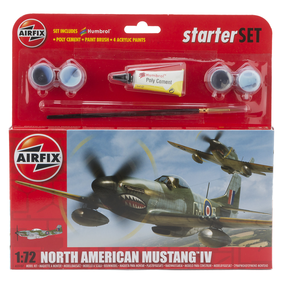 Airfix - North American Mustang IV Model Set | Peter's of Kensington