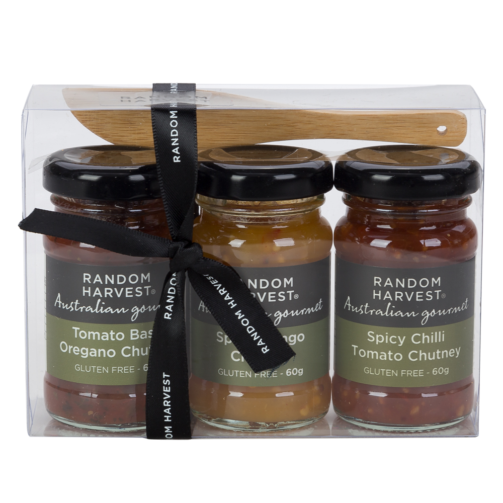 Random Harvest - Australian Mini Chutney Gift Pack 4pce | Peter's of ...