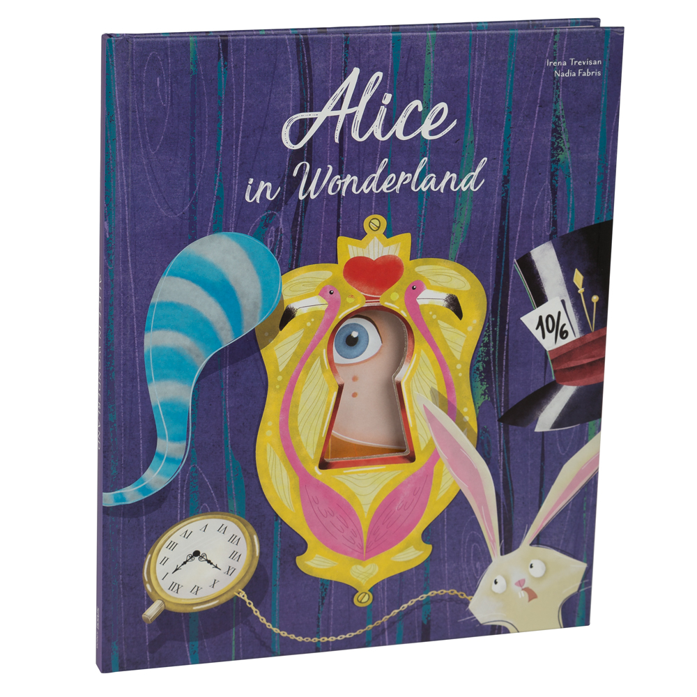 Kids Book - Alice in Wonderland Die Cut Book | Peter's of Kensington