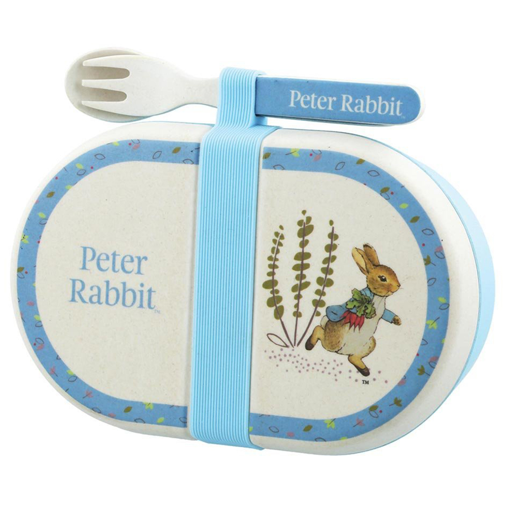 Beatrix Potter - Peter Rabbit Snack Box With Cutlery Set | Peter's of ...
