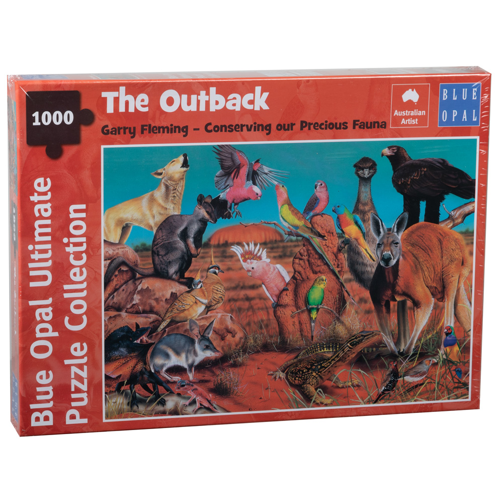 Blue Opal - Garry Fleming The Outback Puzzle 1000pce | Peter's of ...