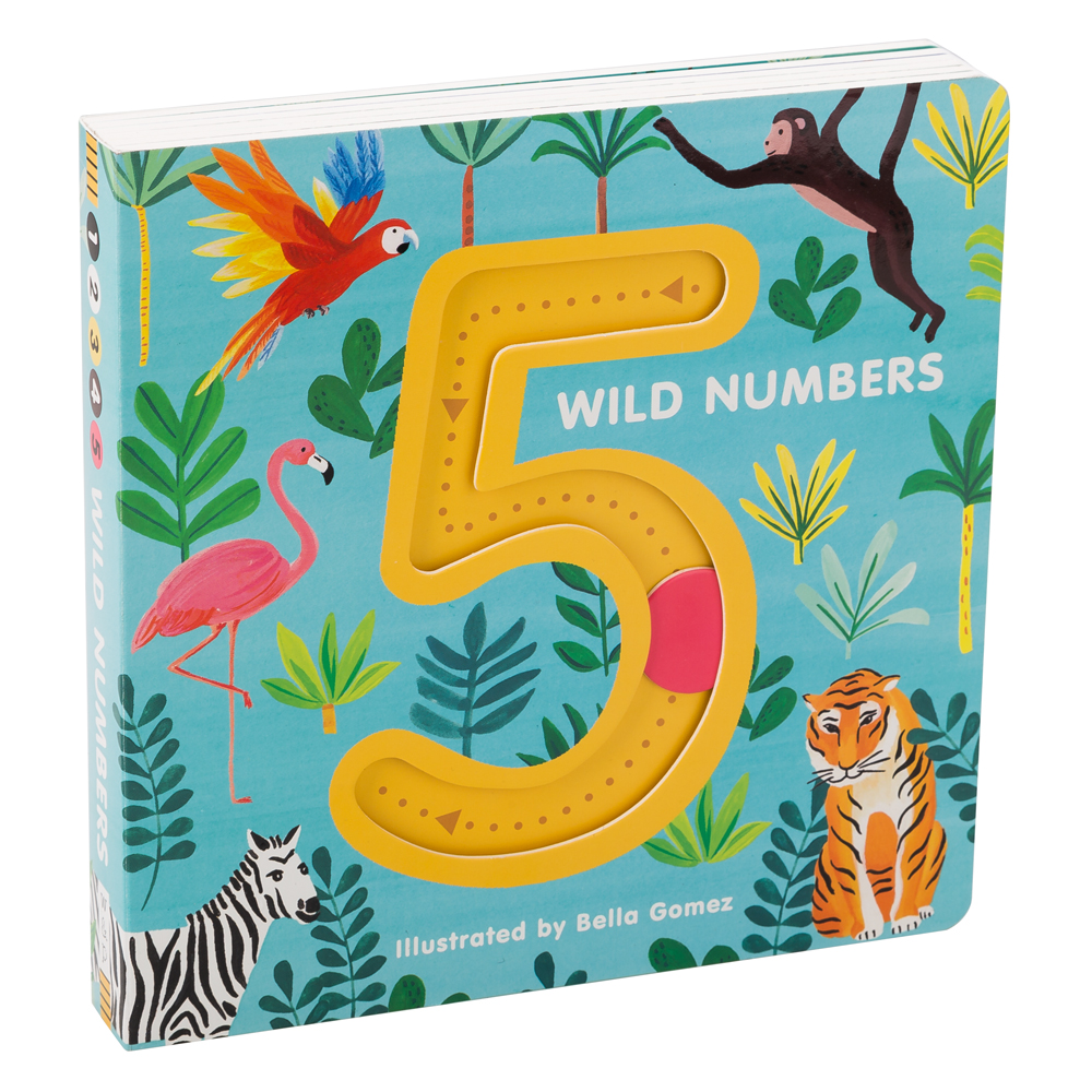 Kids Book - 5 Wild Numbers | Peter's of Kensington