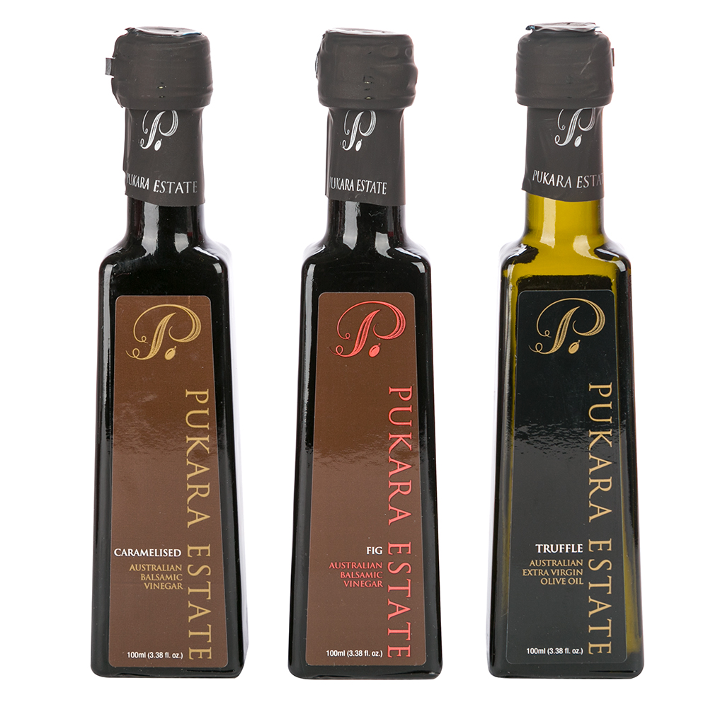 Pukara Estate - Gourmet Gift Pack Oil & Balsamic Set 3pce | Peter's of ...