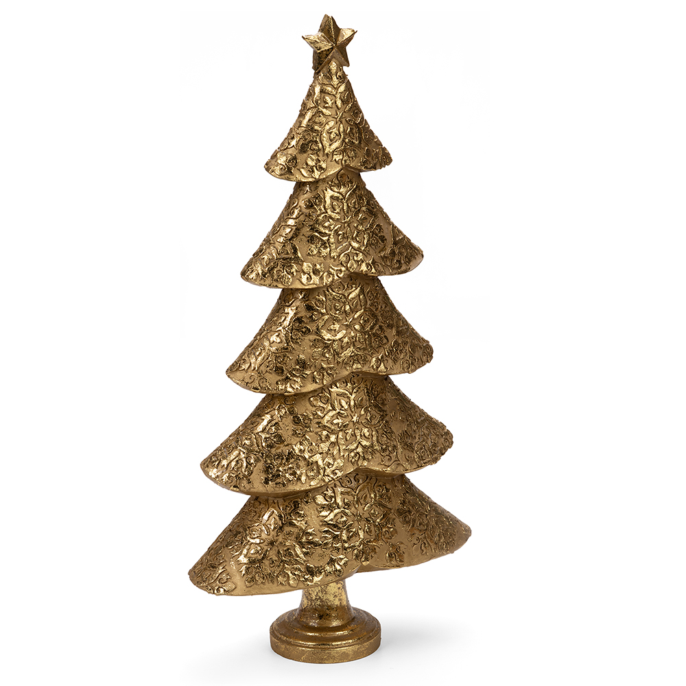 Roman Christmas - Golden Filigree Christmas Tree 41cm | Peter's of ...