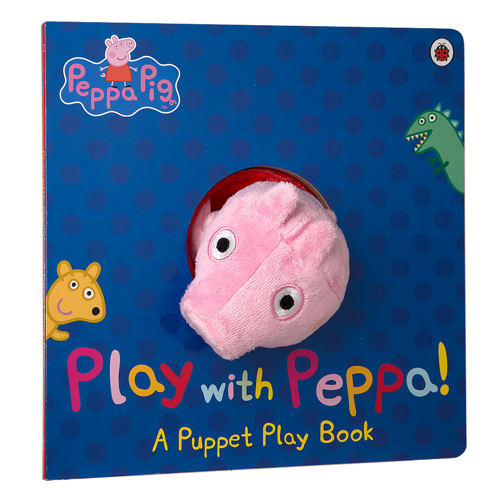 Kids Book - Peppa Pig Play With Peppa Hand Puppet Book | Peter's of ...