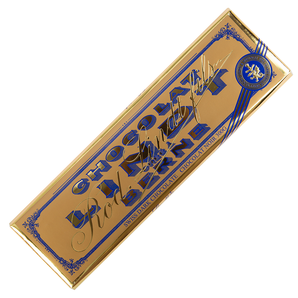 Lindt - Swiss Gold Dark Chocolate Block 300g | Peter's of Kensington