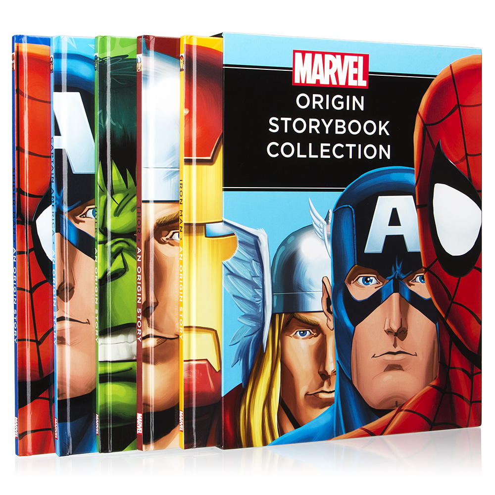 Book - Marvel Origin Storybook Collection 5pce | Peter's of Kensington