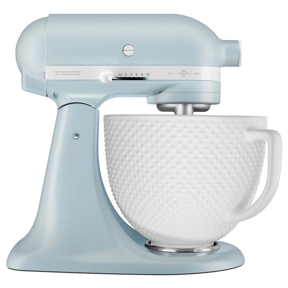 KitchenAid - KSM180 100 Year Retro Stand Mixer Misty Blue | Peter's of ...