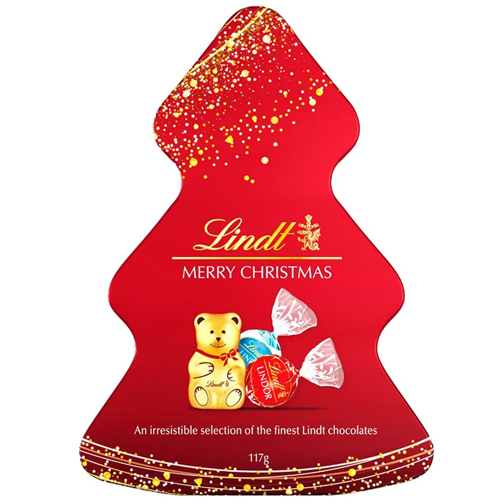 Lindt - Token Tree Tin 117g | Peter's of Kensington