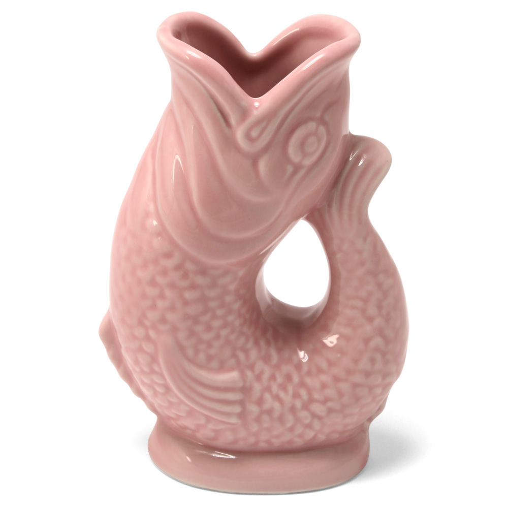 Gluggle Jug - Pastel Pink Gluggle Jug Mini | Peter's of Kensington