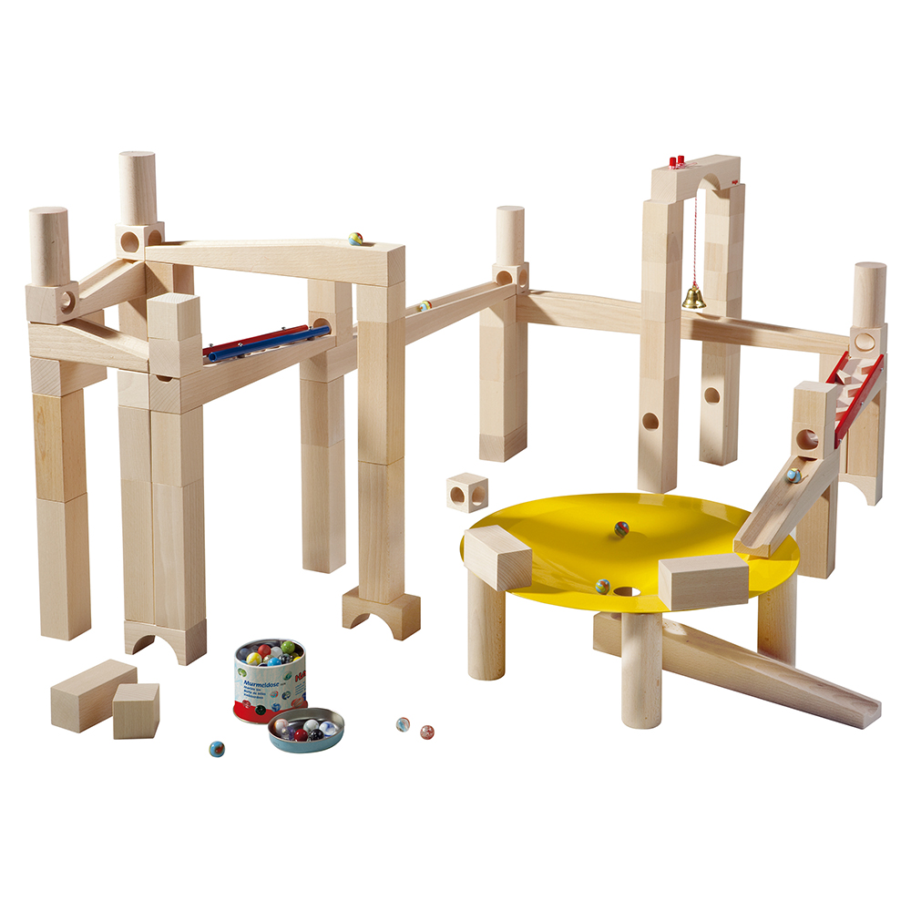 Haba - Ball Track Marble Run Master Building Set | Peter's of Kensington