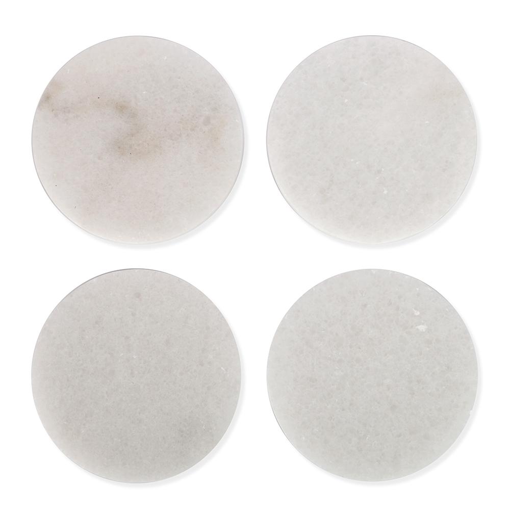 Habitat - Round Marble Coaster Set 4pce | Peter's of Kensington