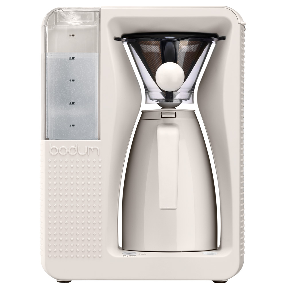 Bodum - Bistro White b.over Automatic Coffee Machine White | Peter's of ...