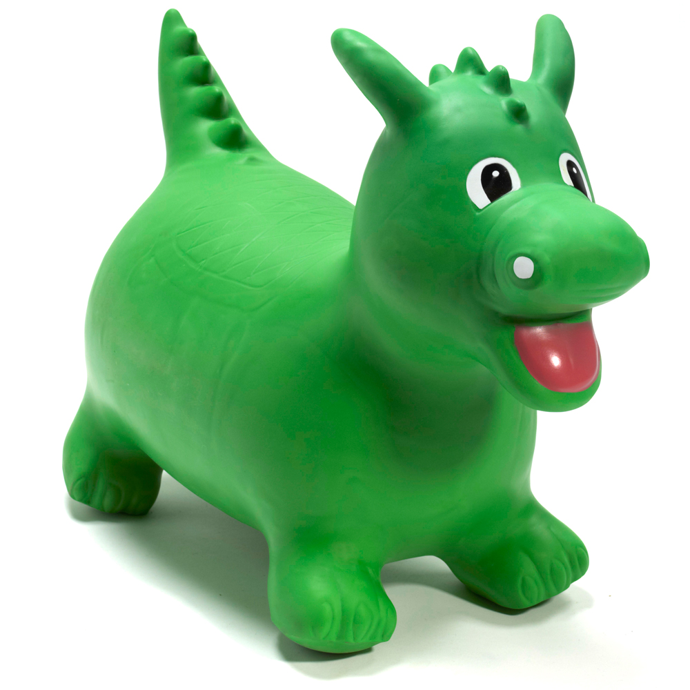 Happy Hopperz - Green Daring Dino Large Space Hopper | Peter's of ...