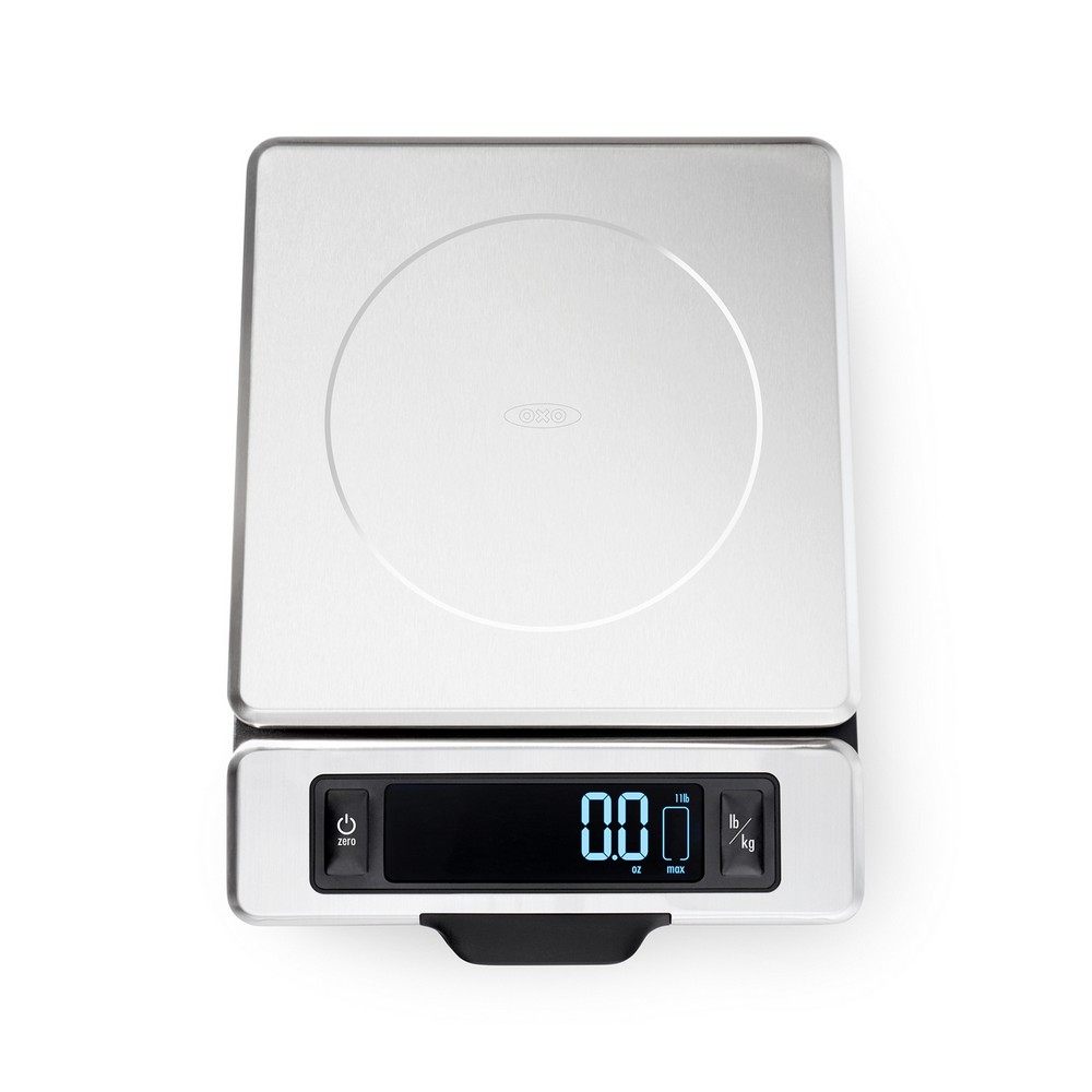 Oxo - Food Scale with Pull Out Display Stainless Steel | Peter's of ...