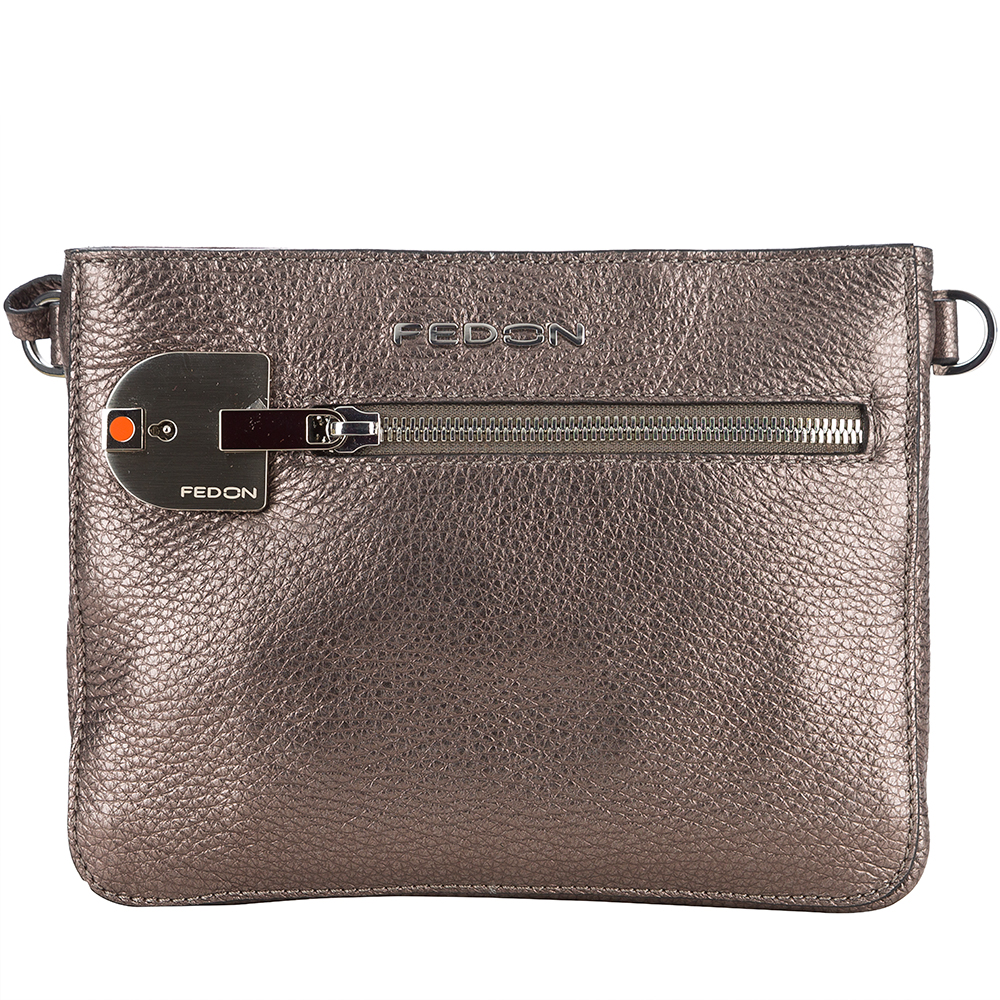 Fedon - Amelia Cross Body Bag Bottalato Metallic Beige | Peter's of ...