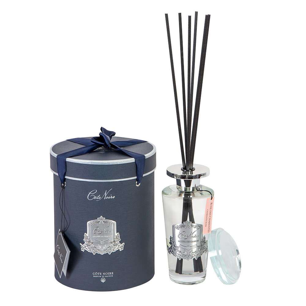 Cote Noire - Extra Large Diffuser Silver Charente Rose | Peter's of Kensington