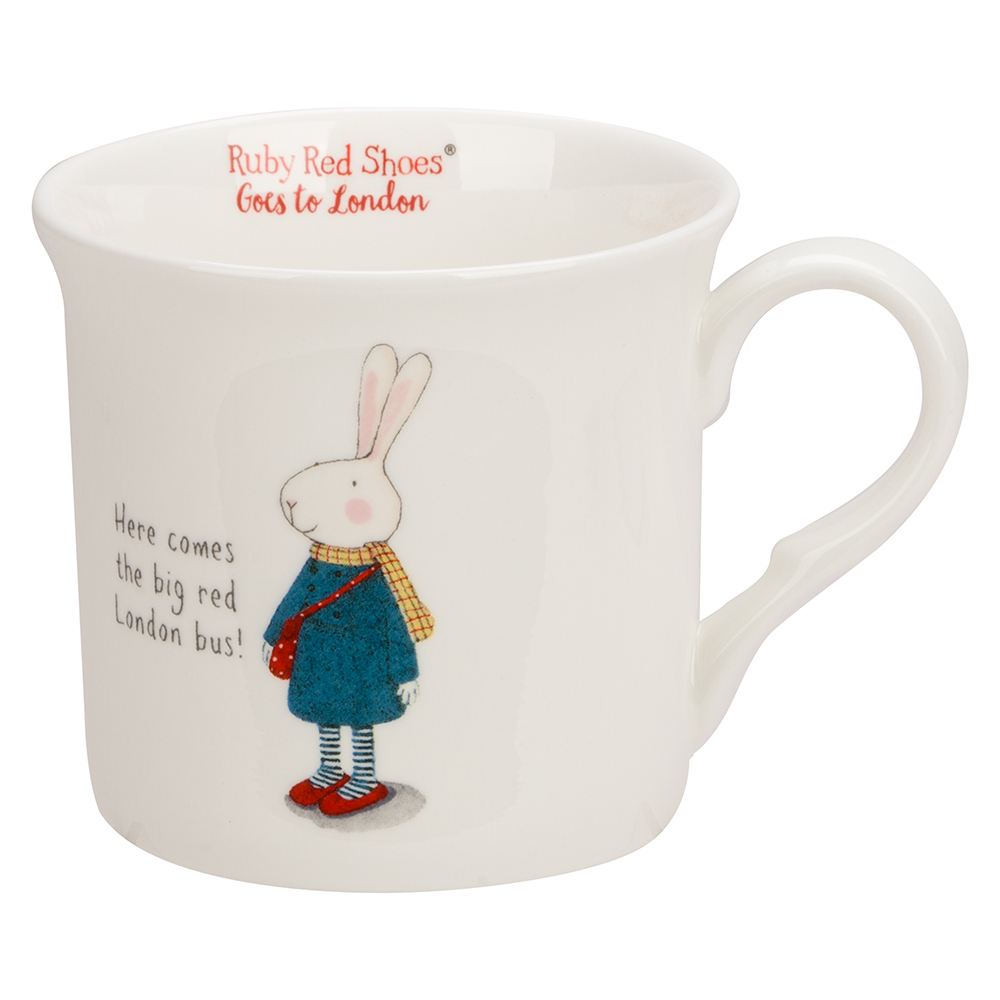 Ashdene - Ruby Red Shoes London Red Bus Mug | Peter's of Kensington