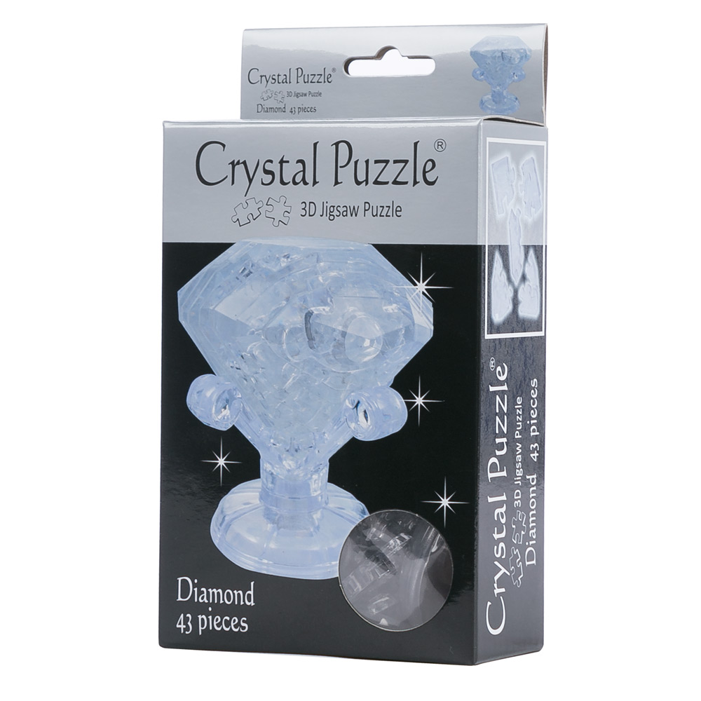 Games - 3D Crystal Jigsaw Puzzle Diamond | Peter's of Kensington