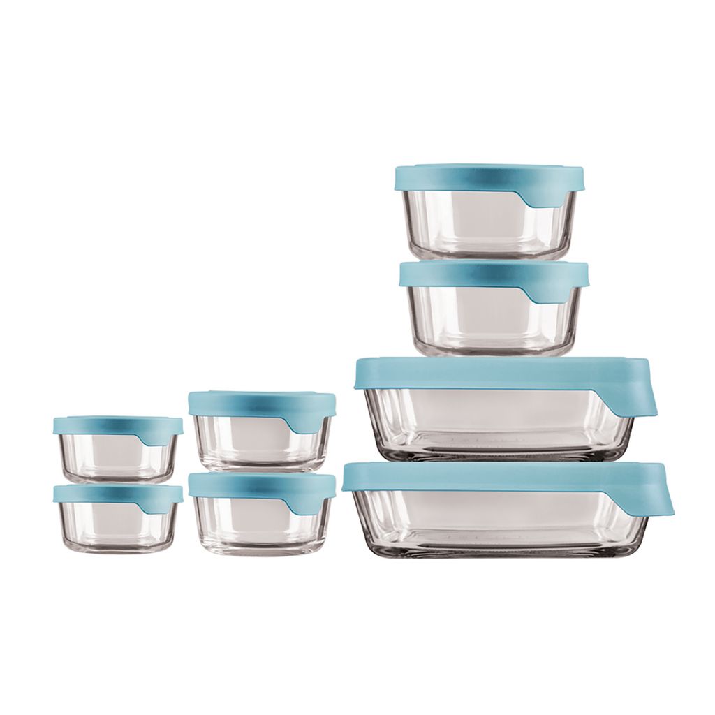 Anchor - Kitchen Storage Set w/Lids 16pce | Peter's of Kensington